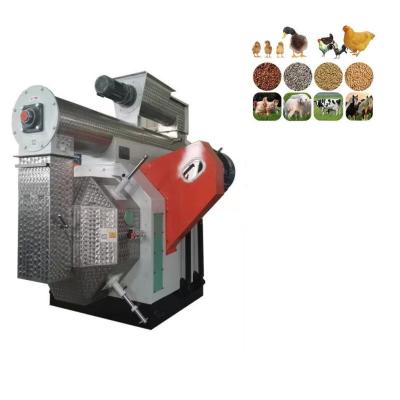 China Horizontal Ring Die Pellet Machine Large Capacity Animal Pellet Making Machine for sale