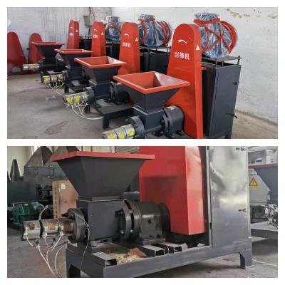 China 18.5-22kw Biomass Briquette Press Machine 200-500kg/H Bio Briquette Machine for sale