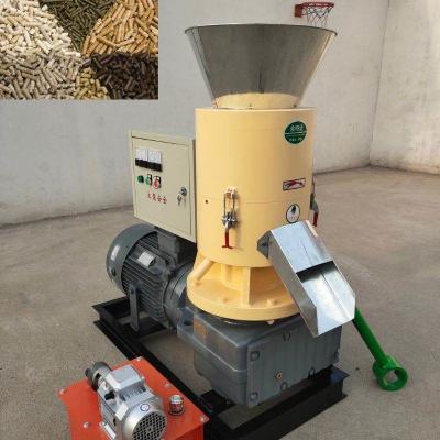 China PLC 500kg /H Wood Pellet Mill Wood Pellet Production Line for sale