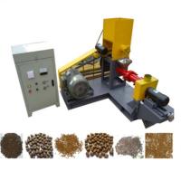 China Dry Type Fish Feed Extruder 5.5-160 KW 50-2000kg/h Customizable Floating Feed Machine for sale