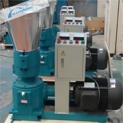 Cina Voltaggio personalizzato 380V / 50HZ / 3Fase Pellet Mill Machine per pellet di legno 4-12mm in vendita