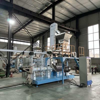 Китай TWIN SCREW FEED EXTRUDER TILAPIA FLOATING FISH FEED PRODUCTION MACHINE CE / SGS CERTIFIED продается