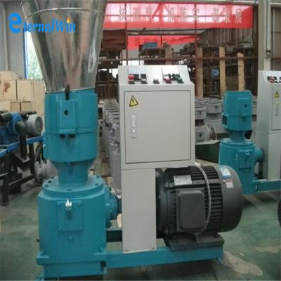 China 200-300 KG/H Capacidad de alimentación Molino de pellets Máquina de alta productividad Máquina de procesamiento de alimentos para animales y aves 7.5kw Motor en venta