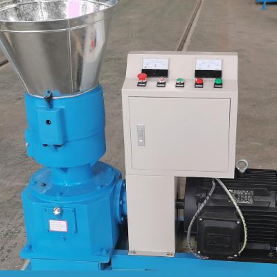 China 200-300 KG/H Capacidad de alimentación Molino de pellets Máquina de alta productividad Máquina de procesamiento de alimentos para animales y aves 7.5kw Motor en venta