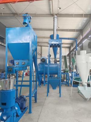 중국 엔지니어 가이드 설치와 380V / 50Hz / 3Phase 전원 공급과 함께 사용자 정의 가축 식품 펠레팅 라인 판매용