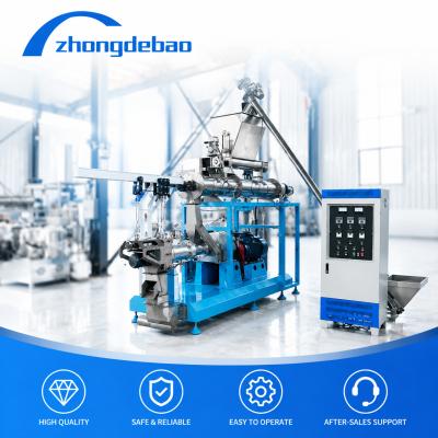 China Industrial Floating Fish Feed Extruder Machine Complete Production Line for sale