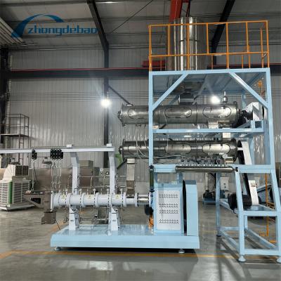 China Main Power 37-160kw Floating Fish Feed Machine Industrial Grade Floating Feed Pellet Machine for Fish Farming Facilities for sale
