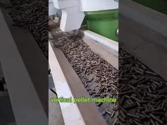Large Capacity Wood Pellet Machine  Biomass Wood Pellet Production Line Vertical ring die Wood Pellet Machine