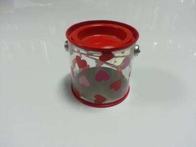 China Caja plástica de la lata del PVC de los envases del caramelo de la lata con almacenamiento del cuerpo transparente/de la comida en venta