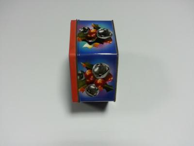 Cina Contenitore esagonale di latta del cioccolato della latta, cassa della latta del metallo, barattolo di latta, sguardo GR8 in vendita