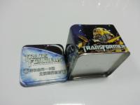 China Rectangle Metal Tin Container for sale