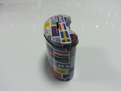 China Money Saving Tin Coin Box for sale