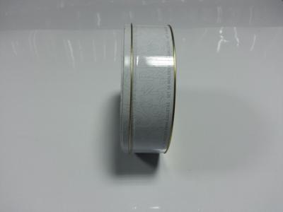 Cina Barattoli di latta rotondi promozionali, contenitori di metallo, casse della latta con la finestra della radura del PVC in vendita