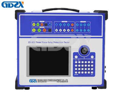 China ZX-803 Industrial Control Type Microcomputer Relay Protection Tester Three Phase for sale