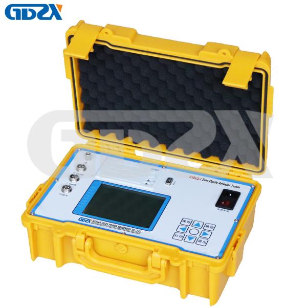 ZXBLQ-I intelligent Single Phase Zinc Oxide Lightning Arrester Test Equipment