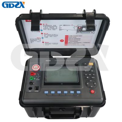 中国 ZX2677F 15KV 50TOhm デジタル隔熱抵抗メーター 吸収比と偏光指数の測定 販売のため