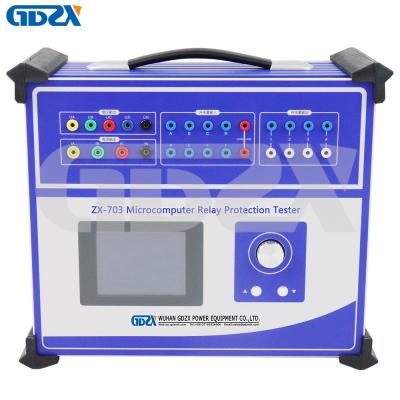 China ZX-703 microcomputer relay protection tester for sale