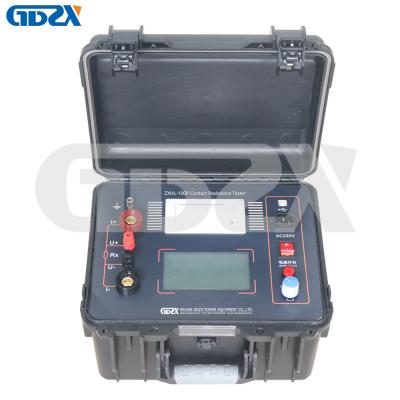 중국 ZXHL-100P 고 정밀 휴대용 DC 50A 100A 접촉 저항 테스트 세트 판매용