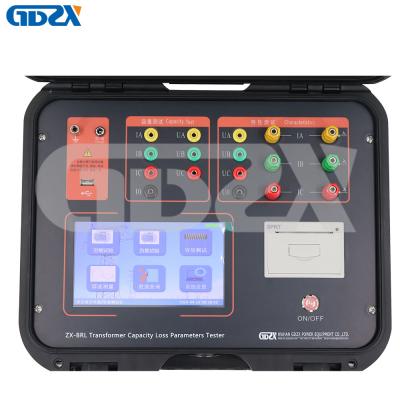 China ZX-BRL Intelligent High Voltage Transformer Capacity Tester With Impedance Voltage Measurement for sale