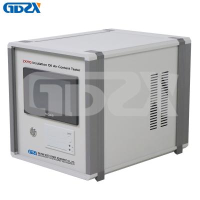 China ZXHQ Insulating Oil Tester Air Content Tester With Short Oil Sample Test Time for sale