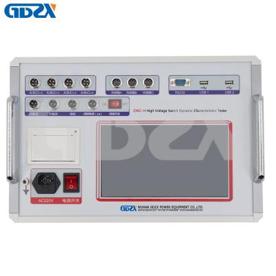China ZXKC-H Factory Direct Sale 12 Channels High Voltage Switch Circuit Breaker Dynamic Characteristic Tester for sale