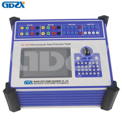 China ZX-1200 Universal Auto Testing Machine Six Phase Relay Protection Tester Warranty 1 Year for sale