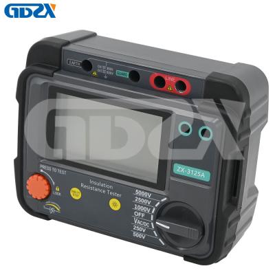 China ZX-3125A CE Certification Hand-held Portable Insulation Resistance Tester for sale