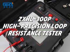 100A 200A Automatic Circuit Breaker Analyzer Loop Contact Resistance Tester