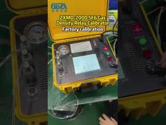 ZXMD-2000 Intelligent 32 Bit Microprocessador SF6 Density Relay Calibrator