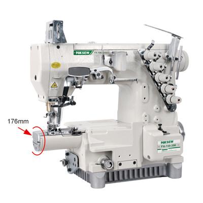 China Small Cylinder Bed Three Needle Interlock Sewing Machine FX720-356 for sale
