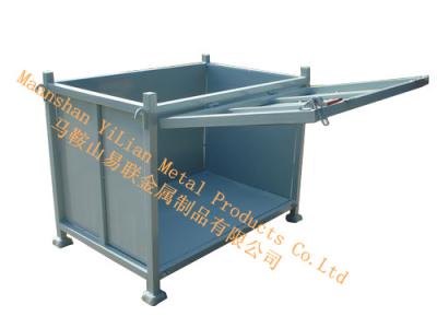 China durability material waste metal container for sale