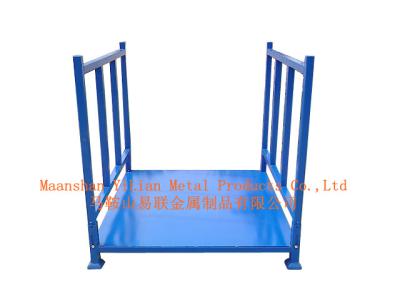 China stacked to 3 high foldable stacking rack for sale