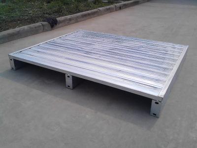 China Hot zinc dipped storage steel pallet for warehouse or logistics for sale