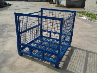China Heavy duty wire mesh storage steel box for warehouse for sale