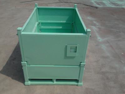 China strength and durable folding bulk steel box for sale
