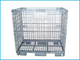 China foldable wire metal mesh box for sale