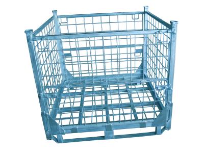 China Stackabled Wire Mesh Storage Container for sale