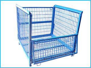 China Industrial wire mesh storage bin for sale