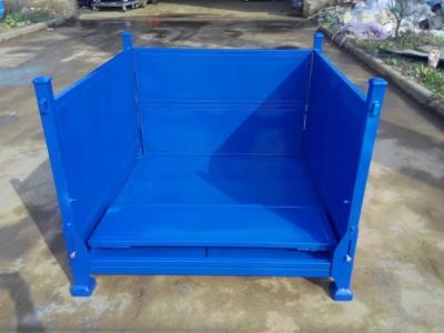 China Manufacturer Steel Powder Coated Collapsible Storage Box Pallet for sale