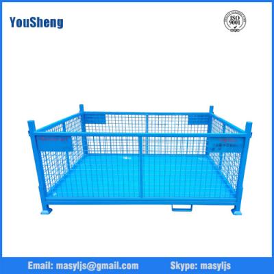 China Foldable Steel Wire Mesh Storage Box for sale