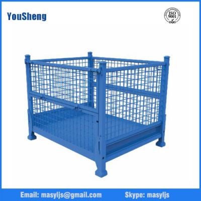 China Industrial foldable warehouse storage cage&equipment storage cage&warehouse storage cage for sale