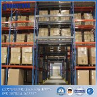 China Roll-Formed Steel Pallet Racking Systems 2500-15000mm Height 500-3000kg Capacity Warehouse Storage for sale