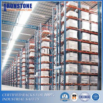 China Customized Industrial Warehouse Selective Steel Storage Pallet Rack System for sale