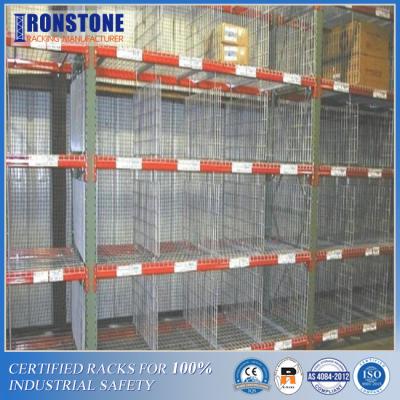 Cina Cavo Mesh Shelves Steel Warehouse Rack di stoccaggio su misura vendita calda in vendita
