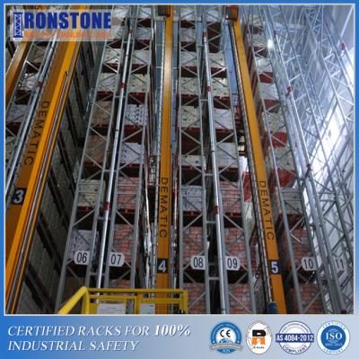 China High-tech Manufacturing ASRS Pallet Rack System For Improved Stock Management for sale