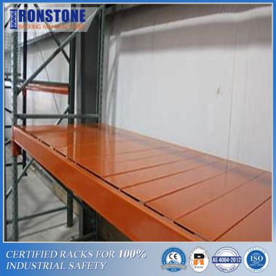 China Feste Stahlplatten von industriellen Paletten-Racking-Speicher-System-Zusätzen zu verkaufen