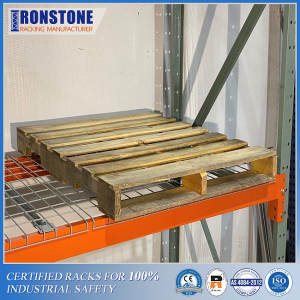 Estantería del estante de la plataforma de Warehouse con el alambre galvanizado Mesh Decks For Storage