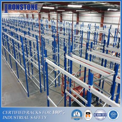 China Medium Volume Logistic Double Deep Rack Storage System for sale