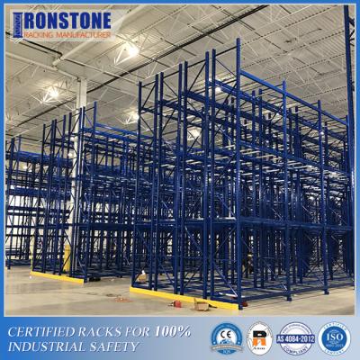 China Medium Volume Logistic Double Deep Rack Storage System for sale