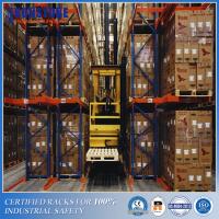 China VNA Racking System 15m Height 1700-2000mm Aisle Width for High-Density Warehouse Storage for sale